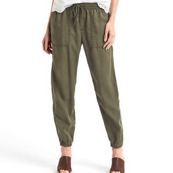 GAP | Pants & Jumpsuits | Nwt Gap Tencel Utility Joggers | Poshmark